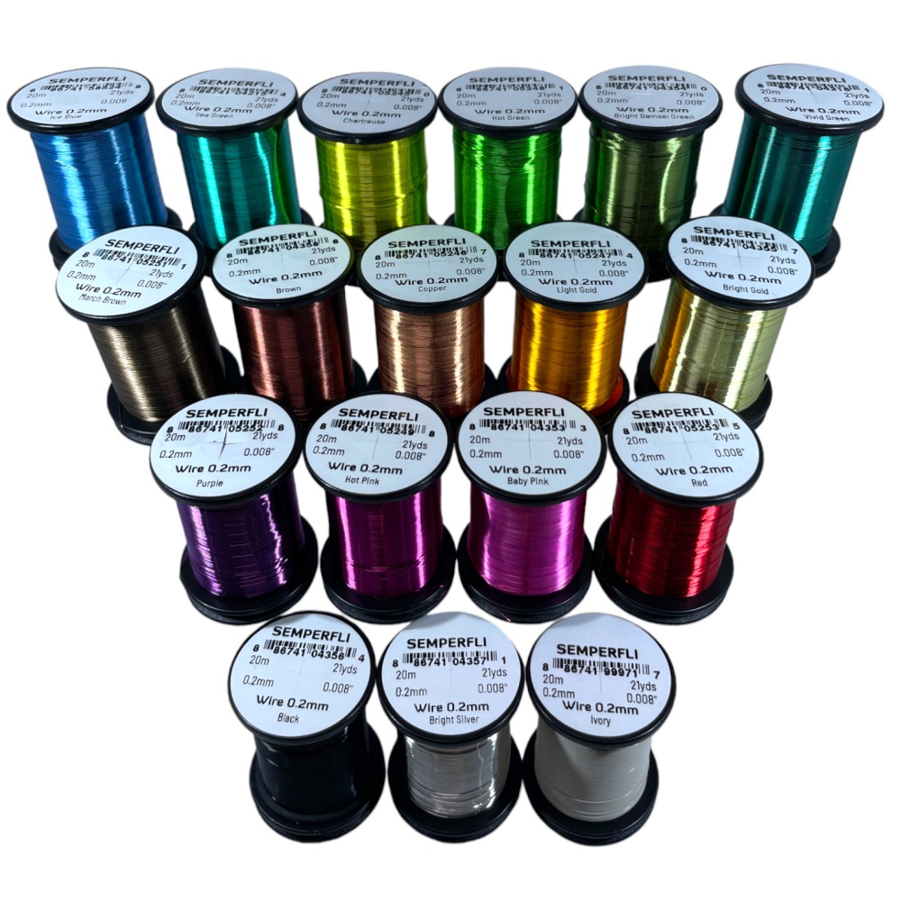 Wire 0.2mm Ivory for Fly Tying from The Essential Fly